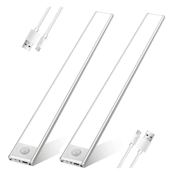 Senhua USB Powered & Motion Activated Under Cabinet Light, 52 LED ...