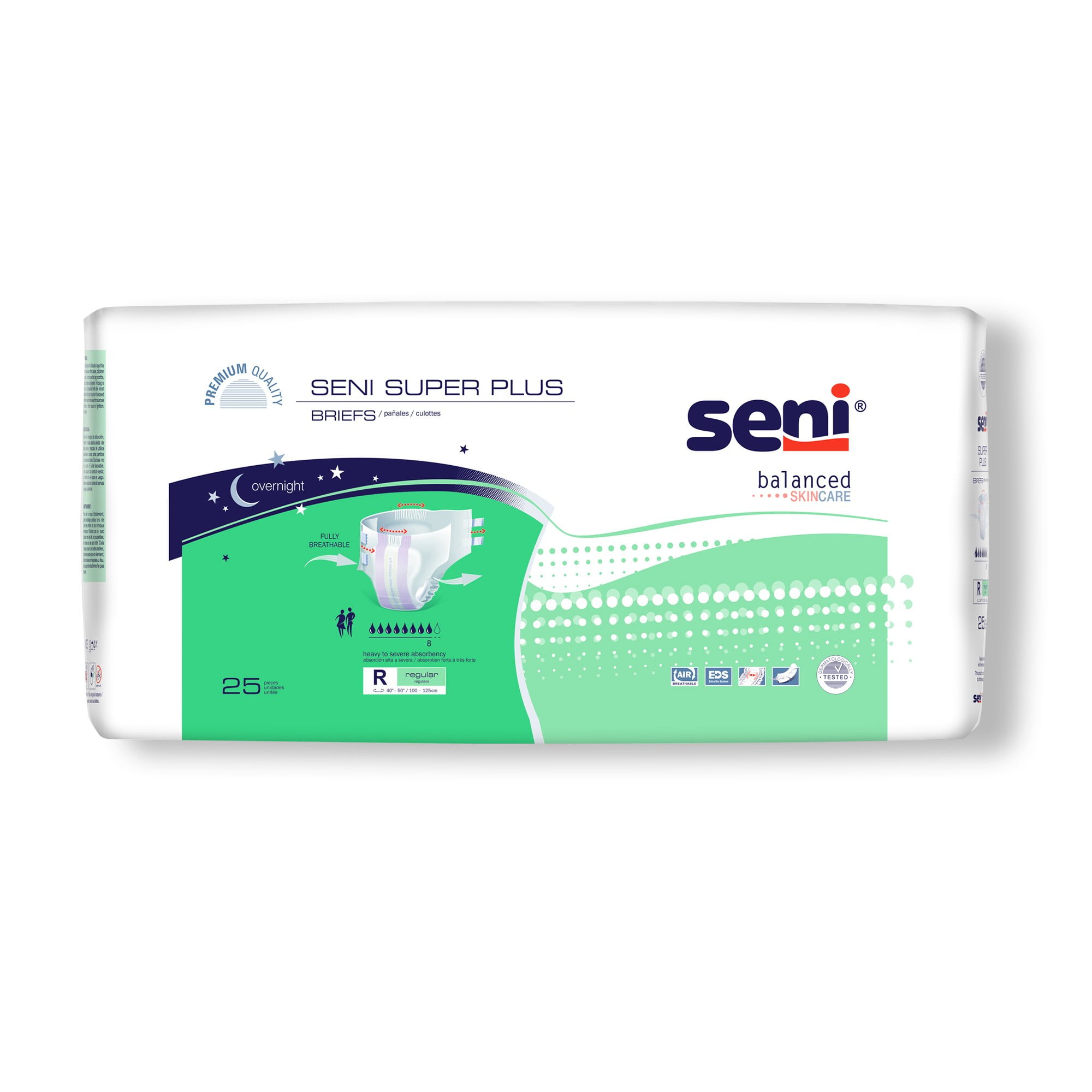 Seni Super Plus Adult Incontinence Brief Regular Heavy Absorbency ...