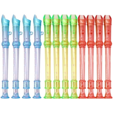 Lyons Plastic Soprano Recorder with Fingering Chart, Musical Instrument ...