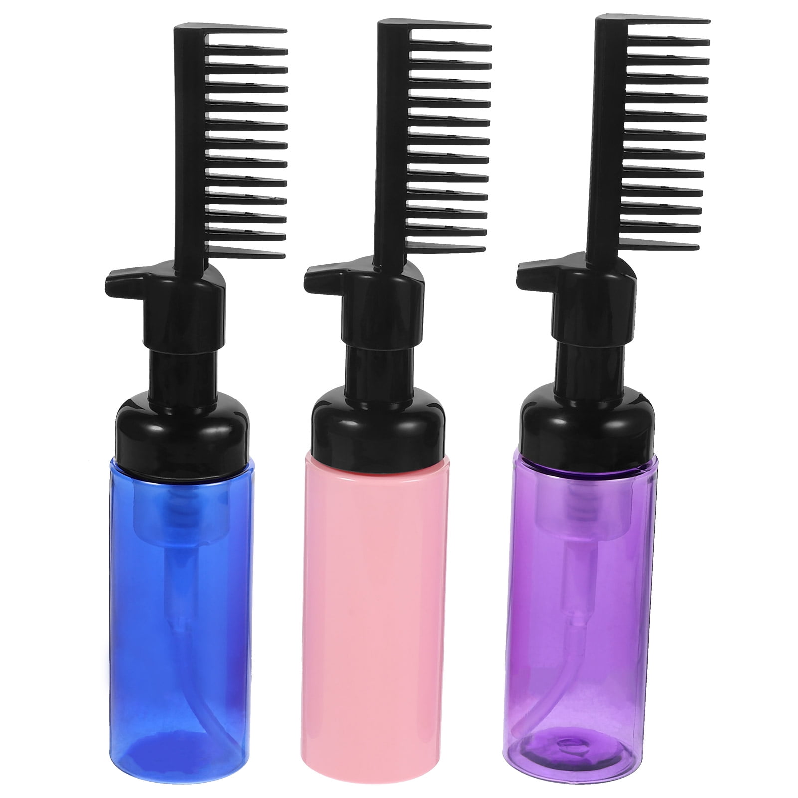 Senikei 3pcs Salon Hair Dyeing Bottles Barbershop Hair Dye Bottles ...