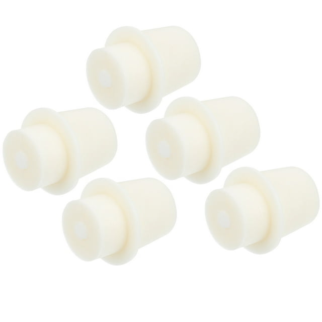 Senikei 5pcs Erlenmeyer Flask Stopper Conical Glass Tube Stopper Test ...