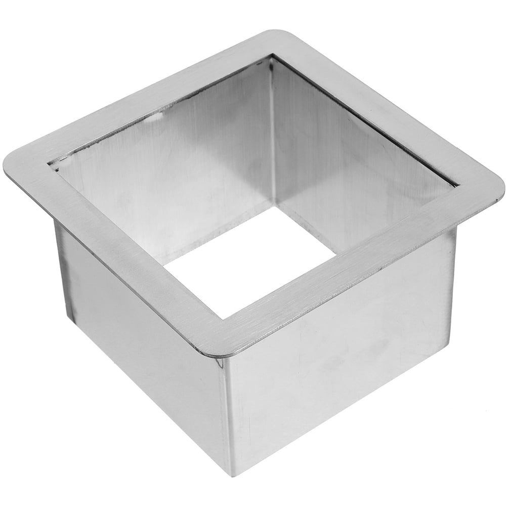 Senikei Drop-in Trash Chute Stainless Steel Square Built-in Countertop ...