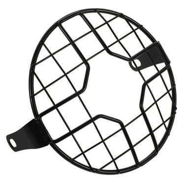 .3 Inch Motorcycle Headlight Lamp Mesh Grille Oblique Net - Walmart.com