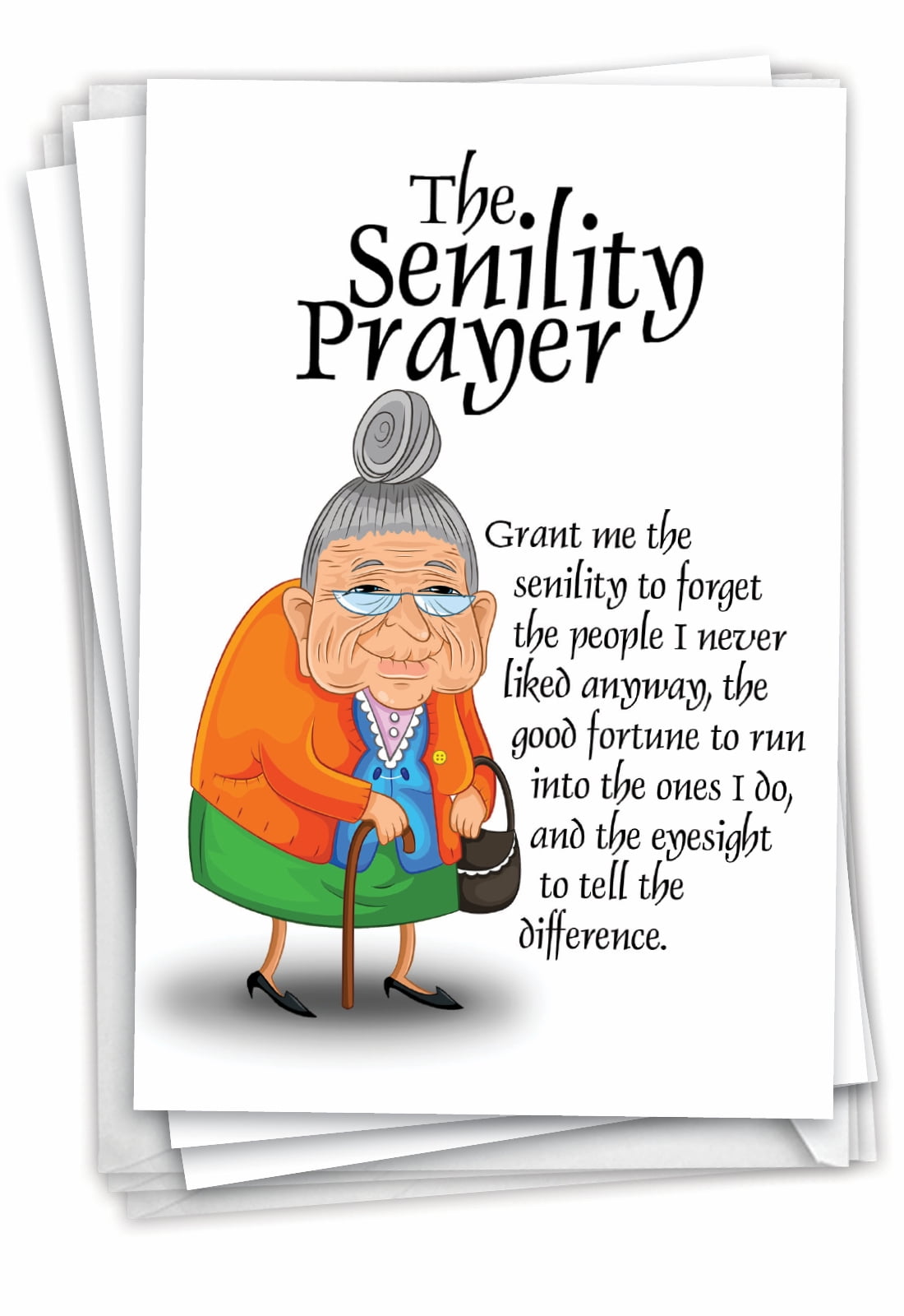 Senility Prayer - Walmart.com