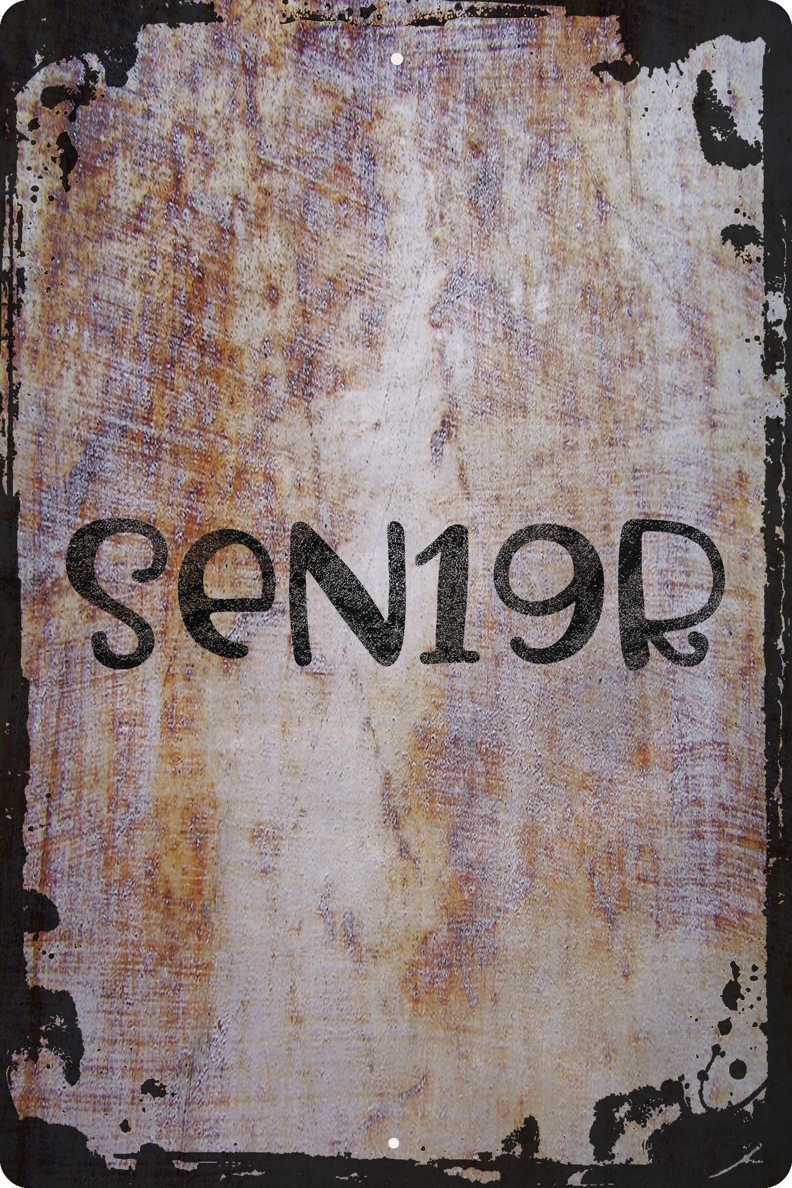 Senior 19 class of 2019 high school graduate graduation Beige Wall Art ...