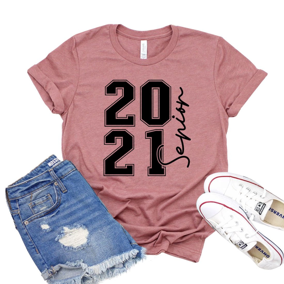 Senior 2021 Shirt Graduation T-shirt Social Distancing Gift Back To ...