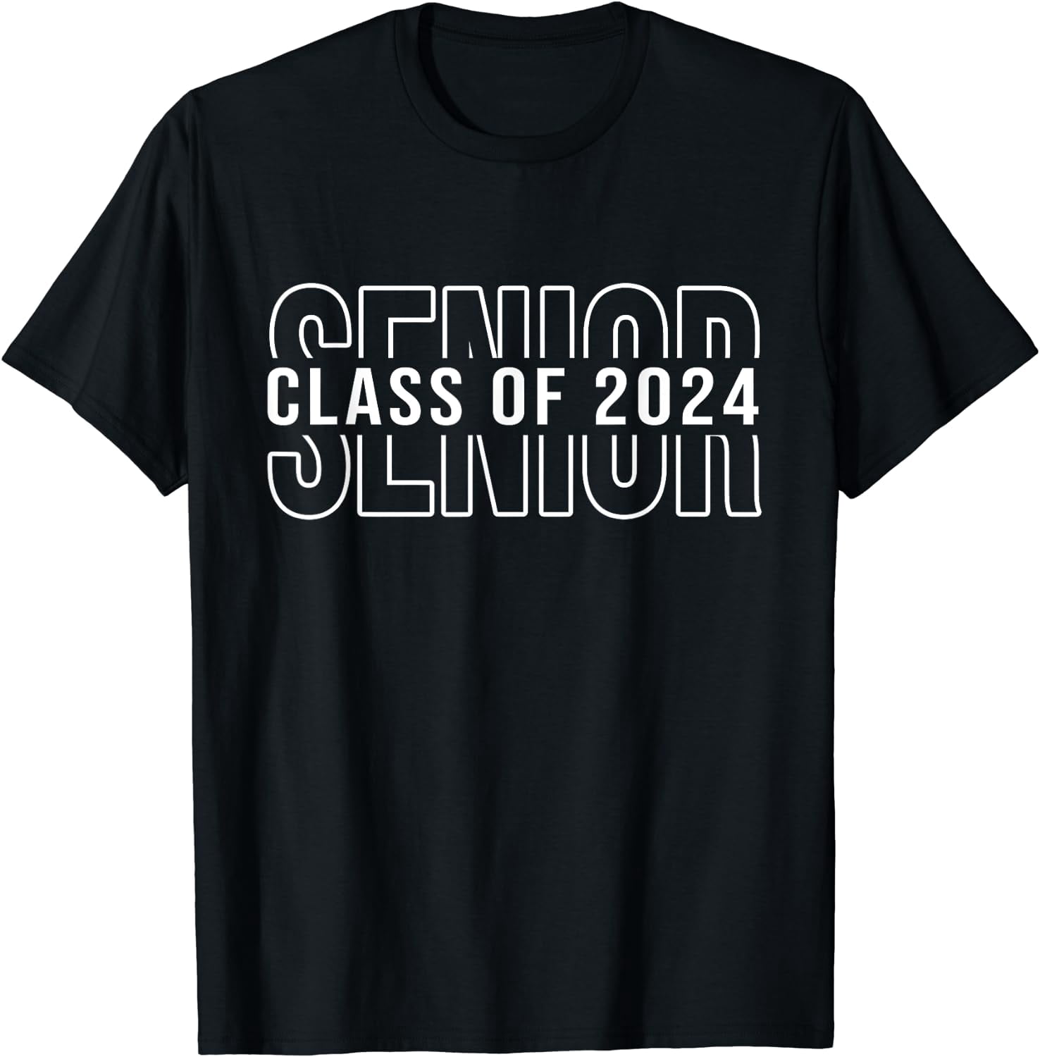 Senior 2023 Senior Class Of 2023 High School Graduation T-Shirt Black ...