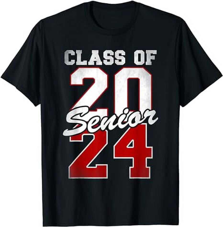 Senior 2024 Class Of 2024 Senior 24 Graduation 2024 T-Shirt - Walmart.com