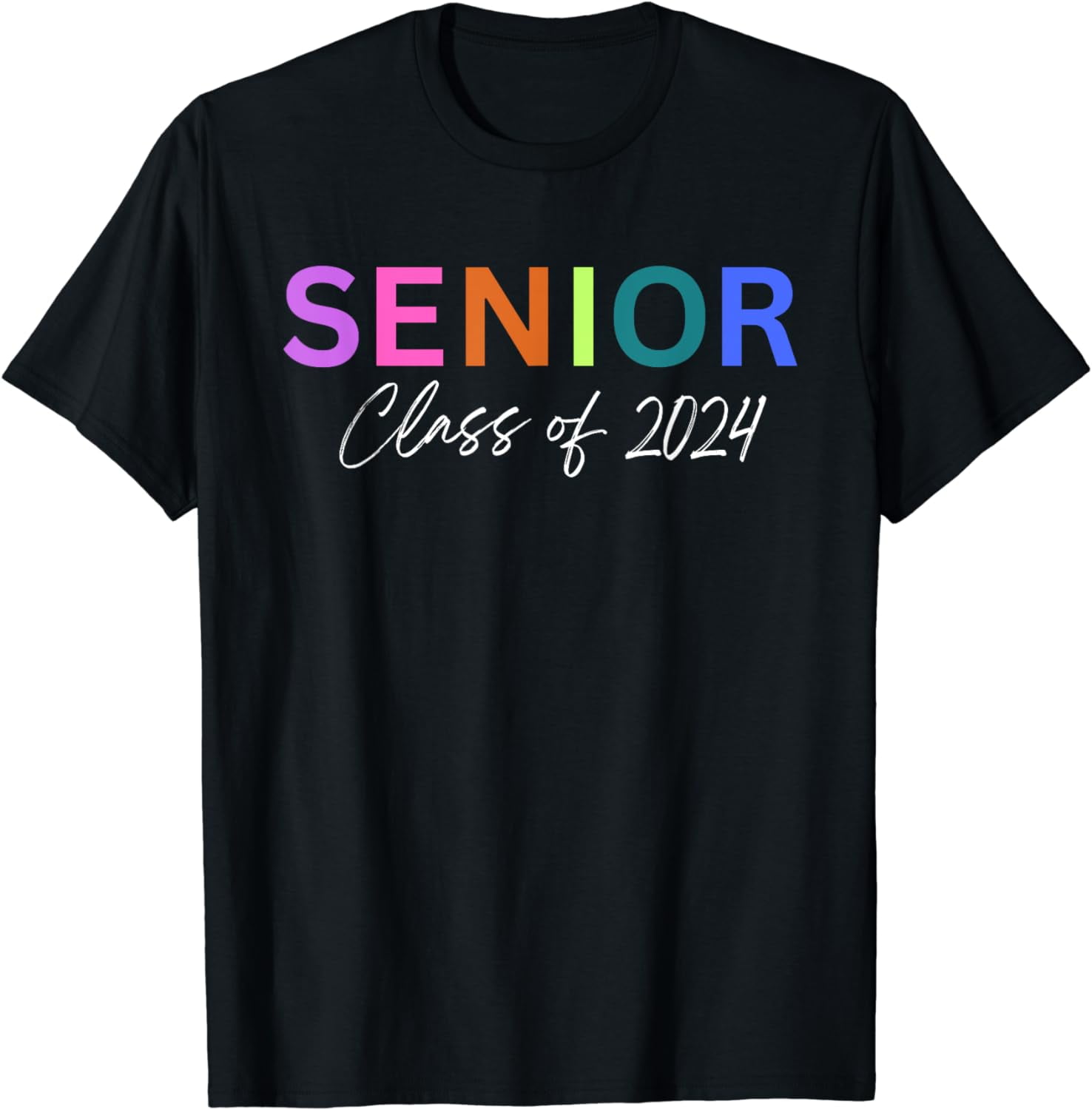 Senior 2024 Class of 2024 High School Graduation T-Shirt - Walmart.com