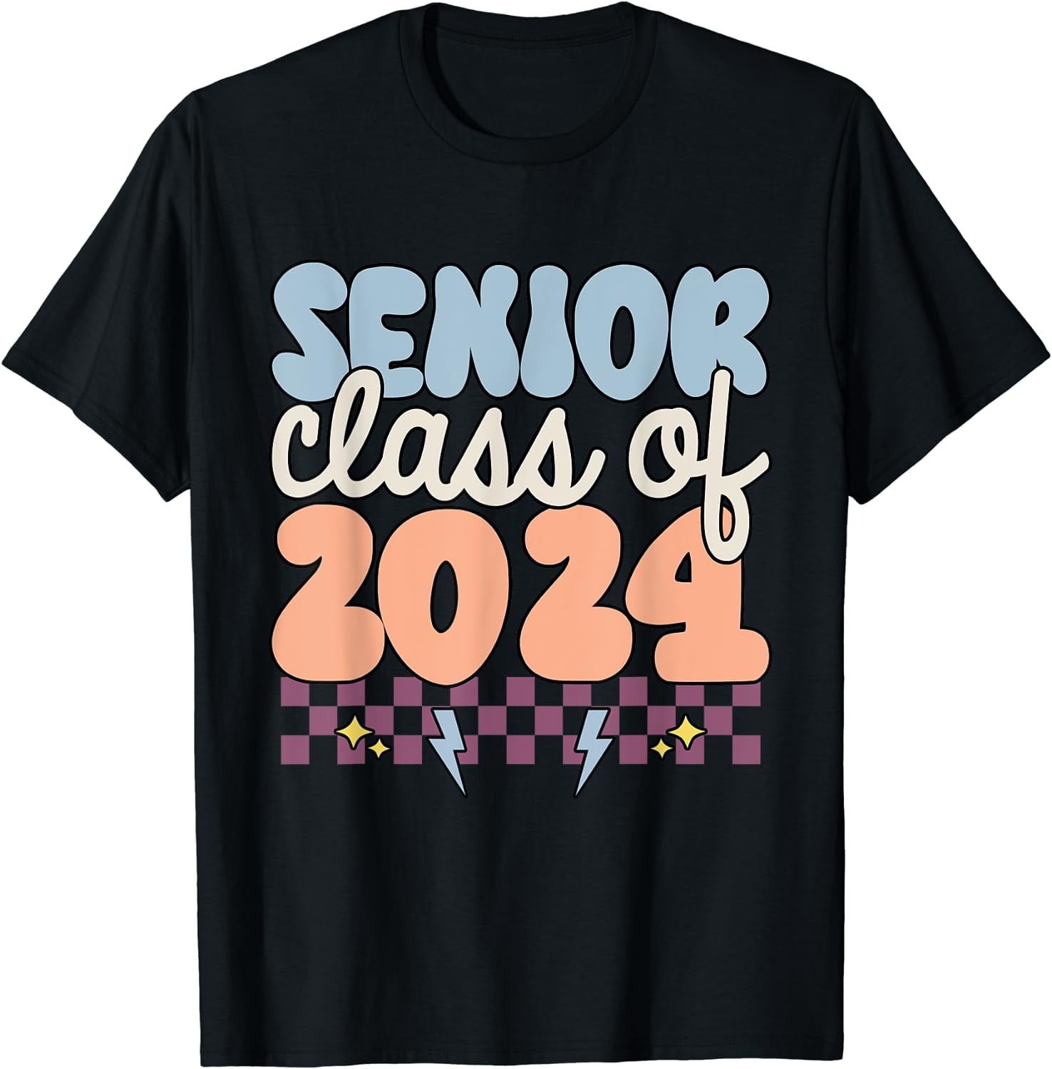 Senior 2024 Class of 2024 Seniors Graduation 2024 Grad 24 T-Shirt ...