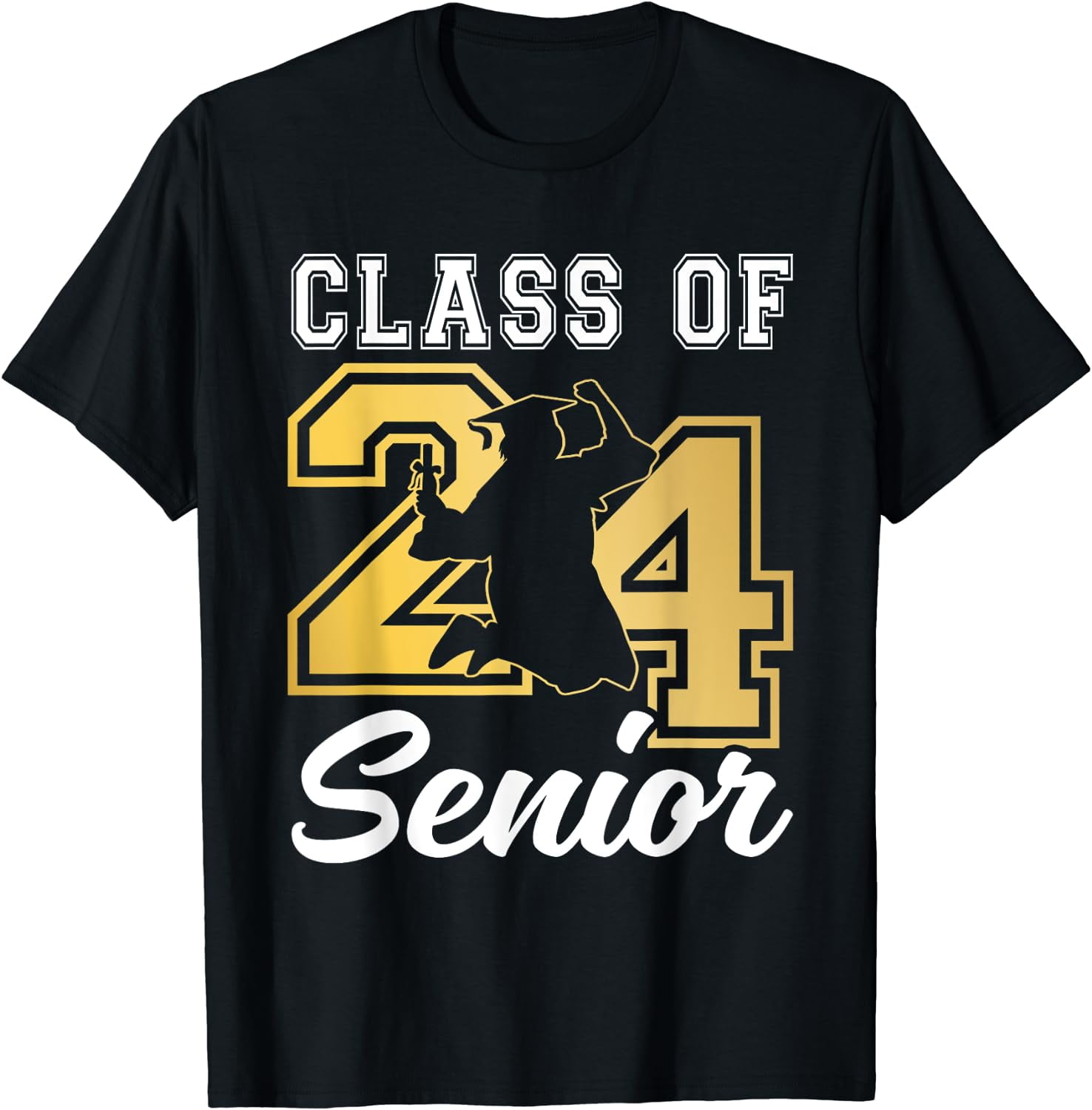 Senior 2024 Class of 2024 Seniors Graduation 2024 Grad 24 T-Shirt ...