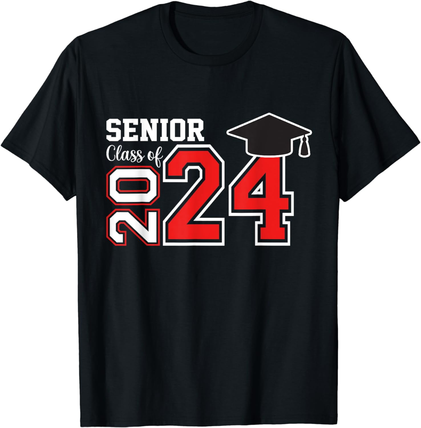 Senior 2024 Class of 2024 Seniors Graduation 2024 Senior 24 T-Shirt ...