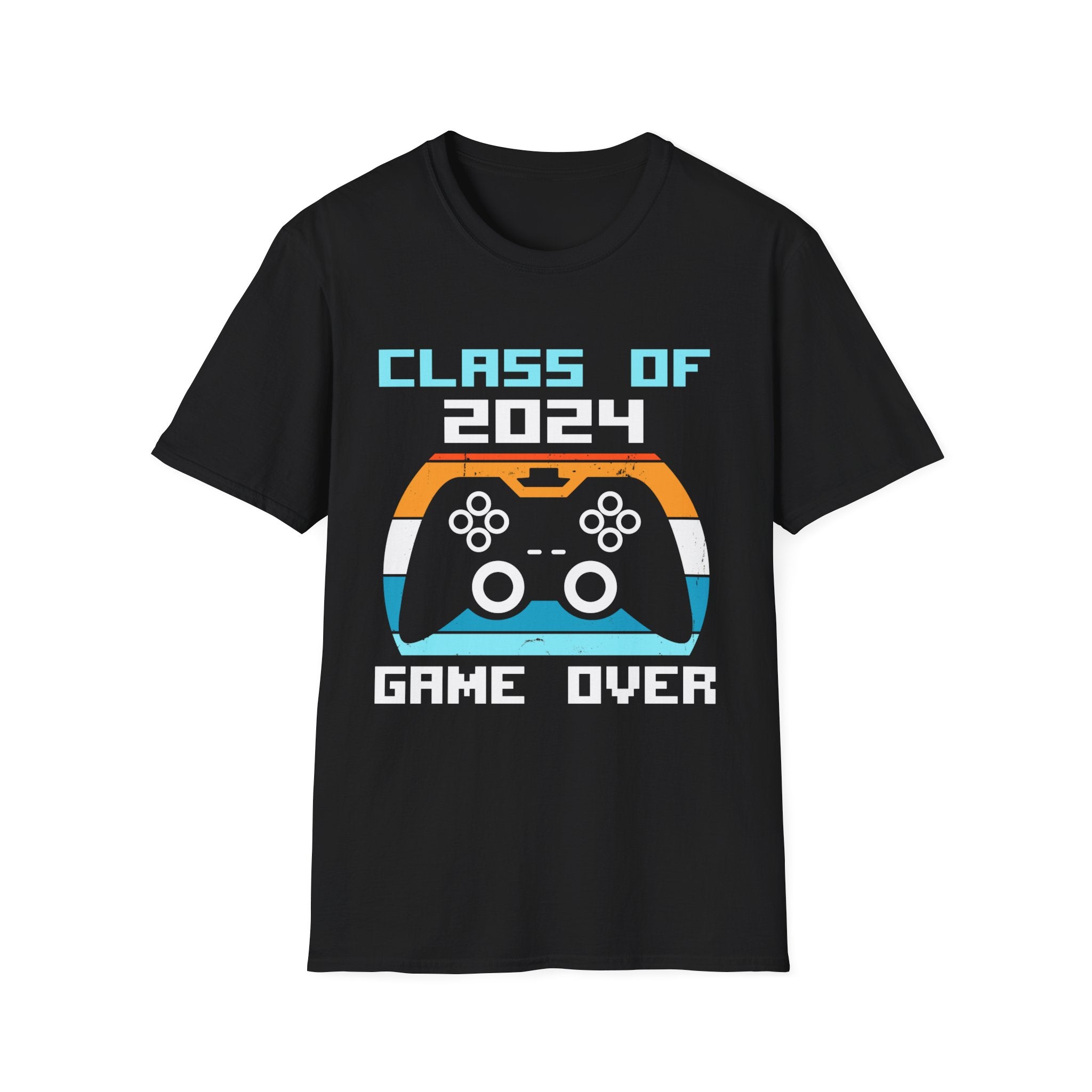Senior 2024 Gaming Funny Class Of 2024 Tshirt 2024 Gamer Mens T Shirts ...