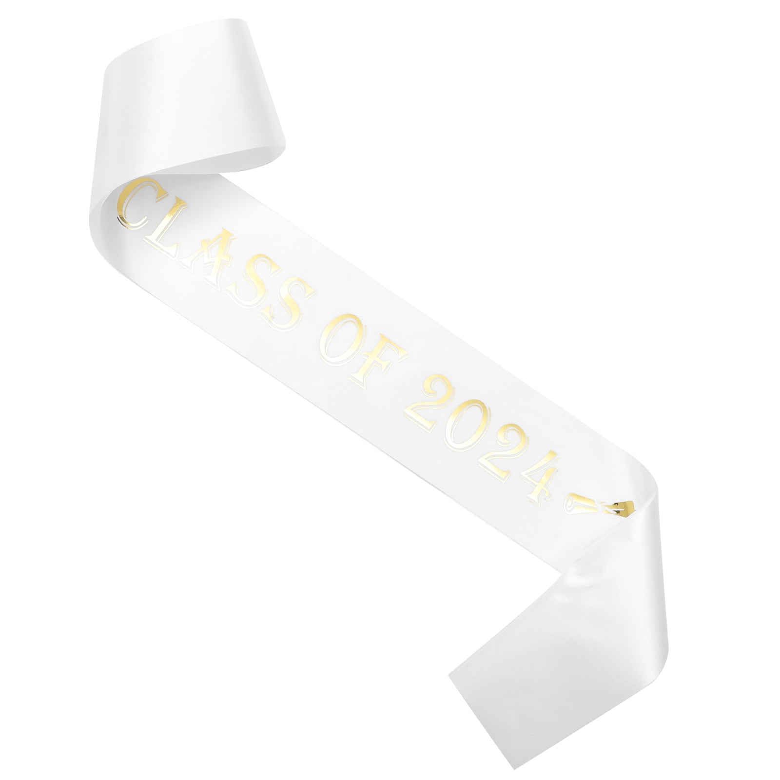 Senior 2024 Sash Satin Sash Senior 2024 Graduated Cheerleader Sash ...