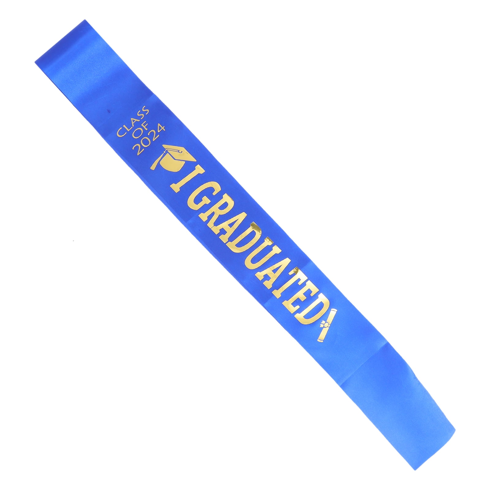 Senior 2024 Satin Sash 2024 Graduation Sash Graduated Senior Cheer Sash ...