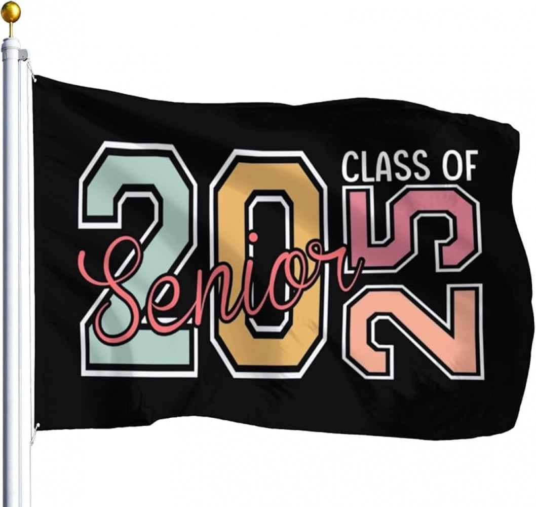 Senior 2025 CLASS Of 2025 Graduation Flags For Room Cool Flags Banner ...