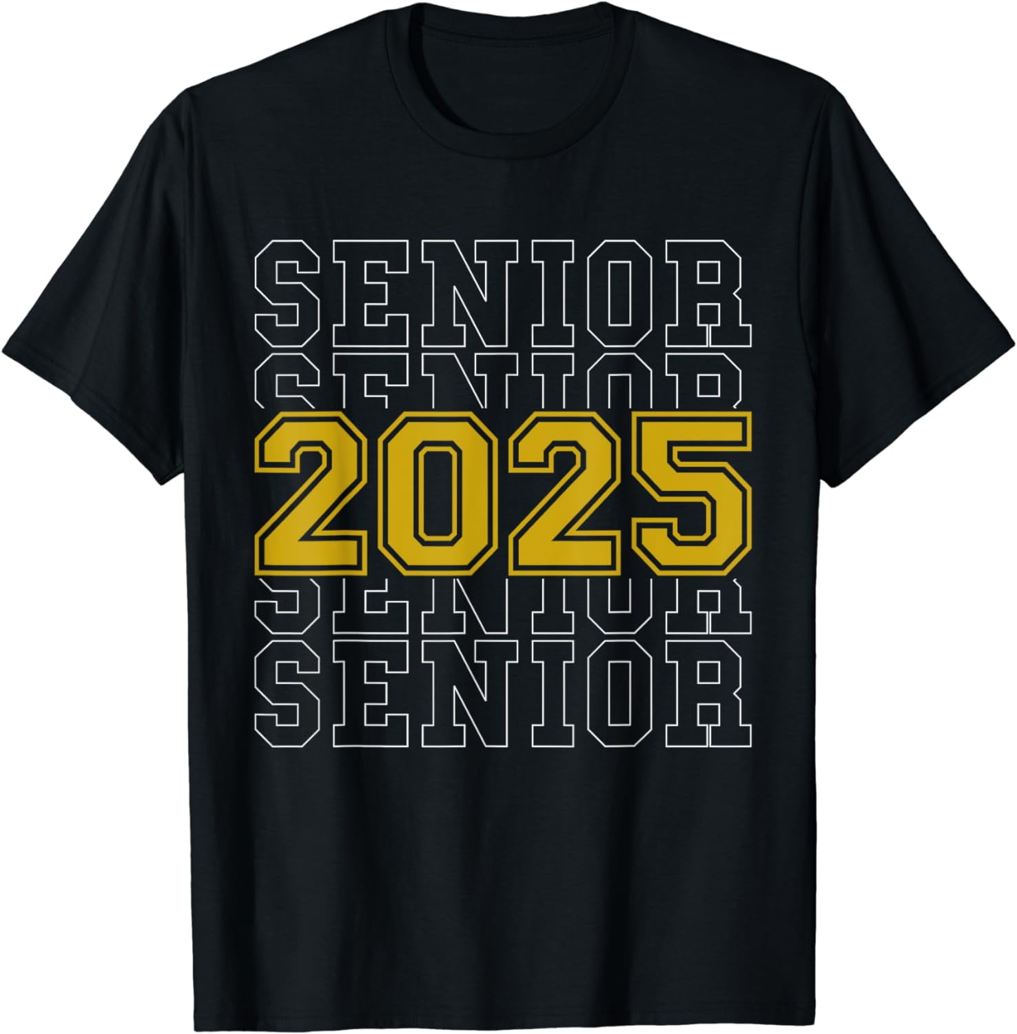 Senior 2025 Class Of 2025 Graduation Cotton T-Shirt - Walmart.com
