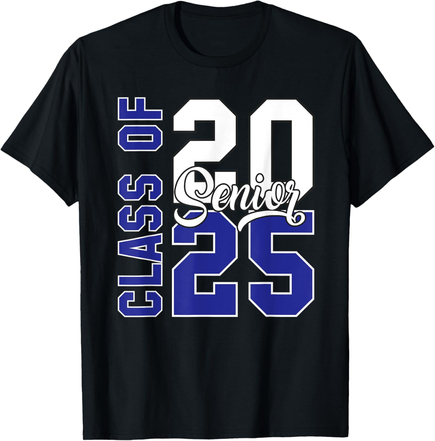 Senior 2025 Class Of 2025 Vintage 2025 Back To School T-Shirt - Walmart.com