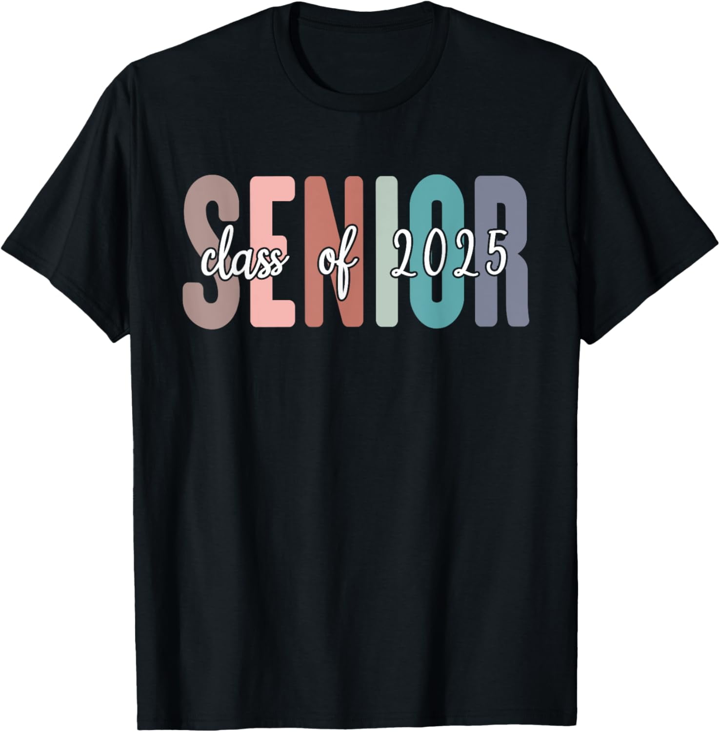 Senior 2025 Class of 2025 for College High School Graduation T-Shirt ...