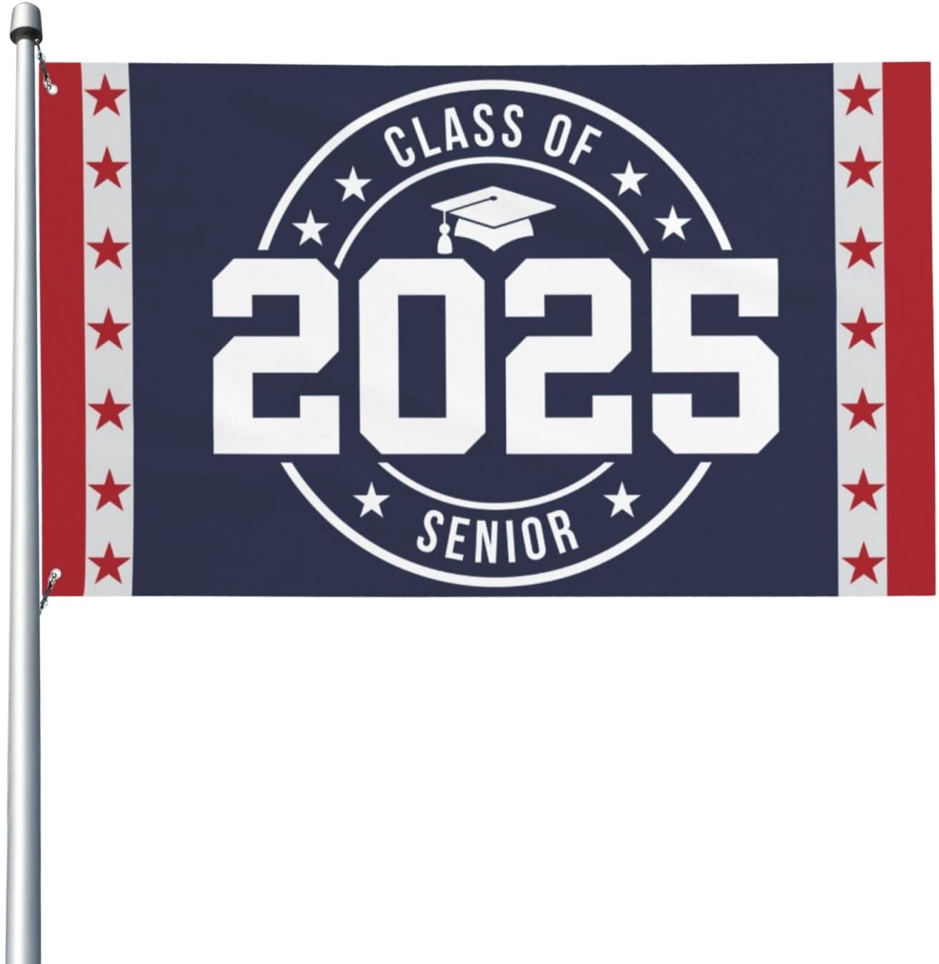 Senior 2025 Flag Banner 3x5 Class Of 2025 Decoration Sign Flag 2025 ...