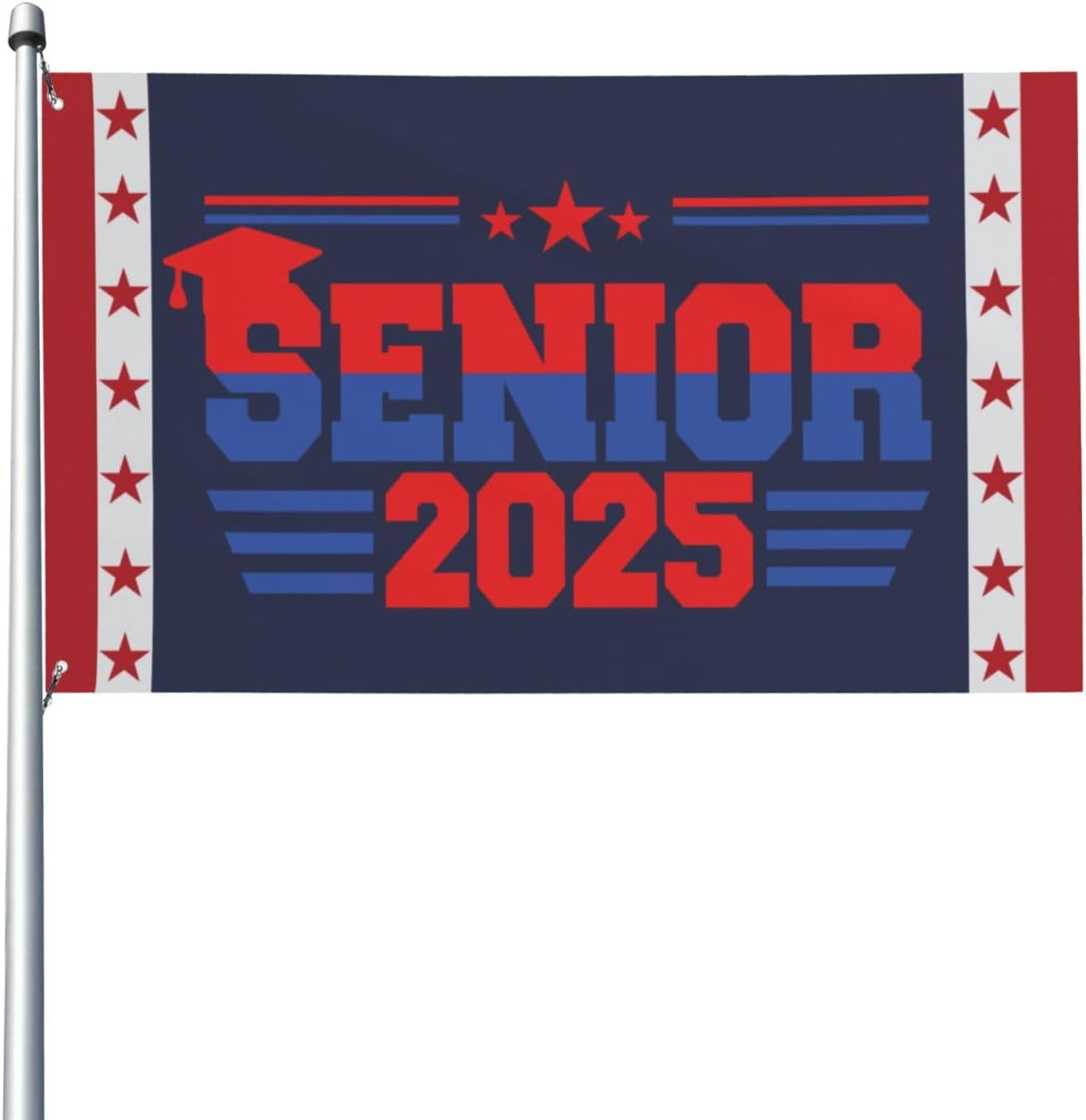 Senior 2025 Flag Banner 3x5 Class Of 2025 Decoration Sign Flag 2025 ...