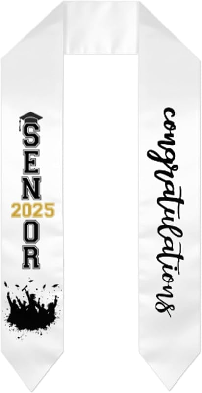 Senior 2025 Graduation Stole Class of 2025 Graduation Stole for High ...