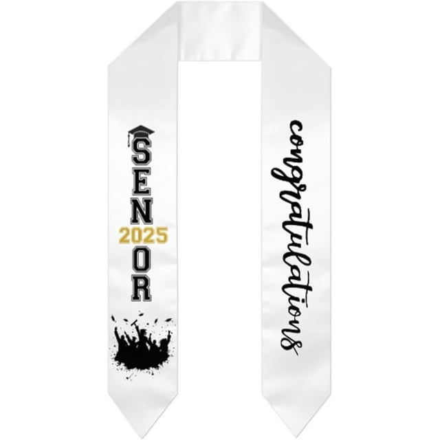 Senior 2025 Graduation Stole Class of 2025 Graduation Stole for High ...