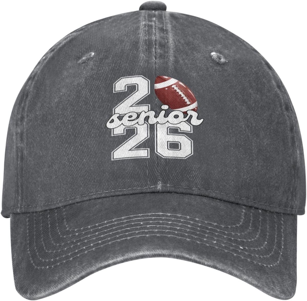 Senior 2025 Hats Class of 2025 Football Player Cap Denim Hats - Walmart.com