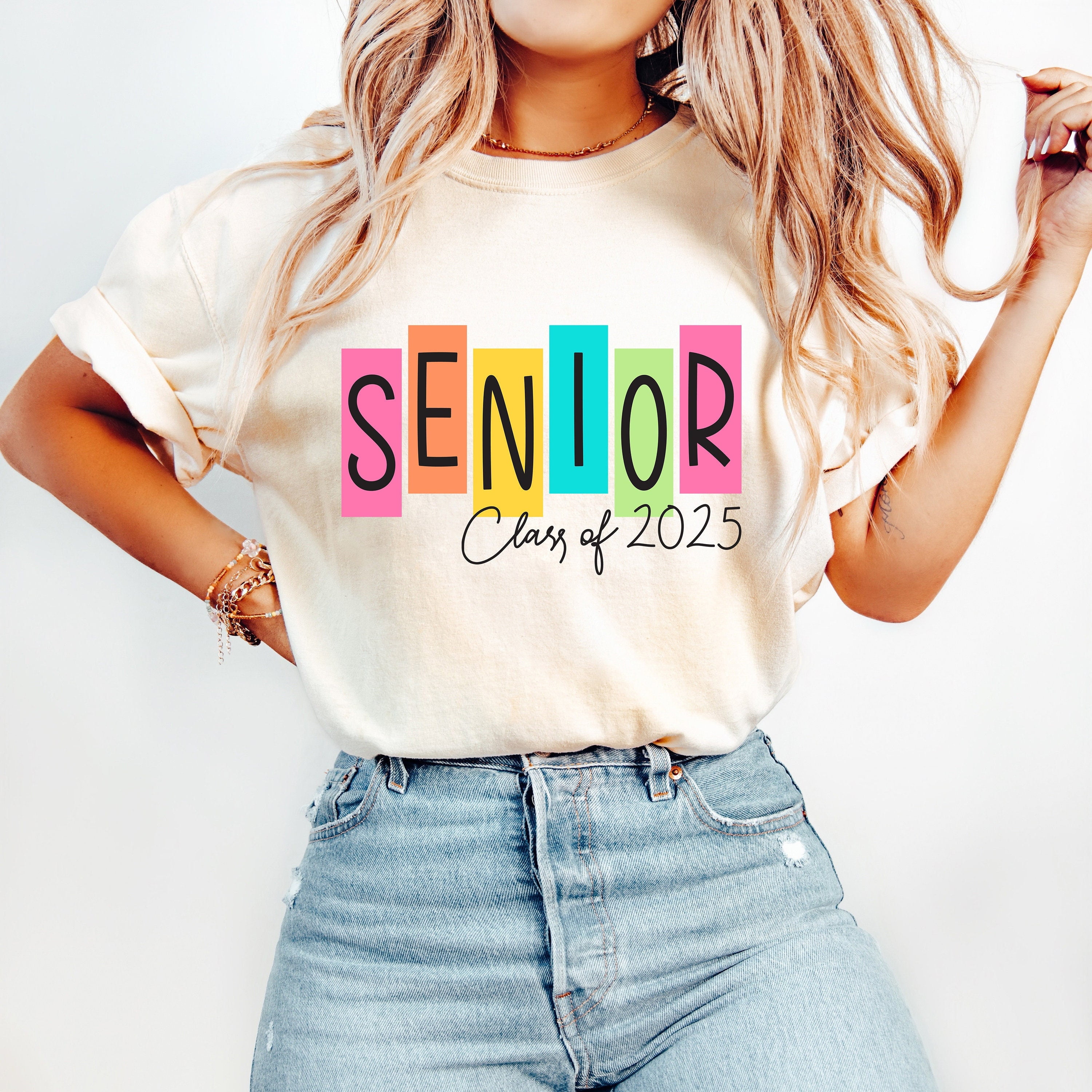 Senior 2025 PNG, Retro Graduation PNG, Sublimation Design, Digital Download Png, Class of 2025 ...