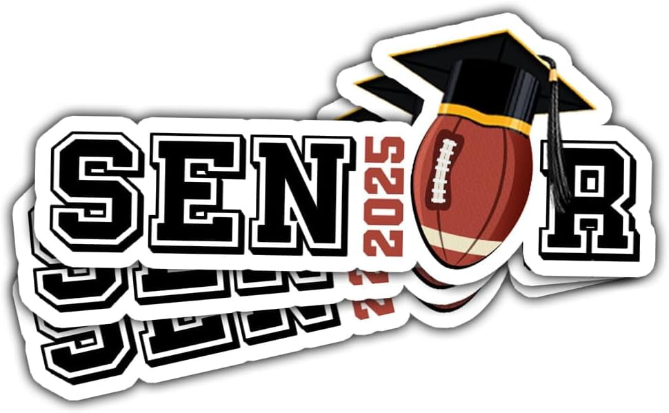 Senior 2025 Stickers - Senior Car Decorations Class of 2025 - 3 Inch ...