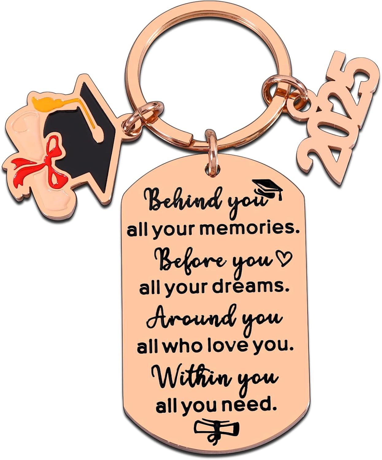 Senior 2025,class of 2025 Graduation Gifts for Women Keychain,2025 ...