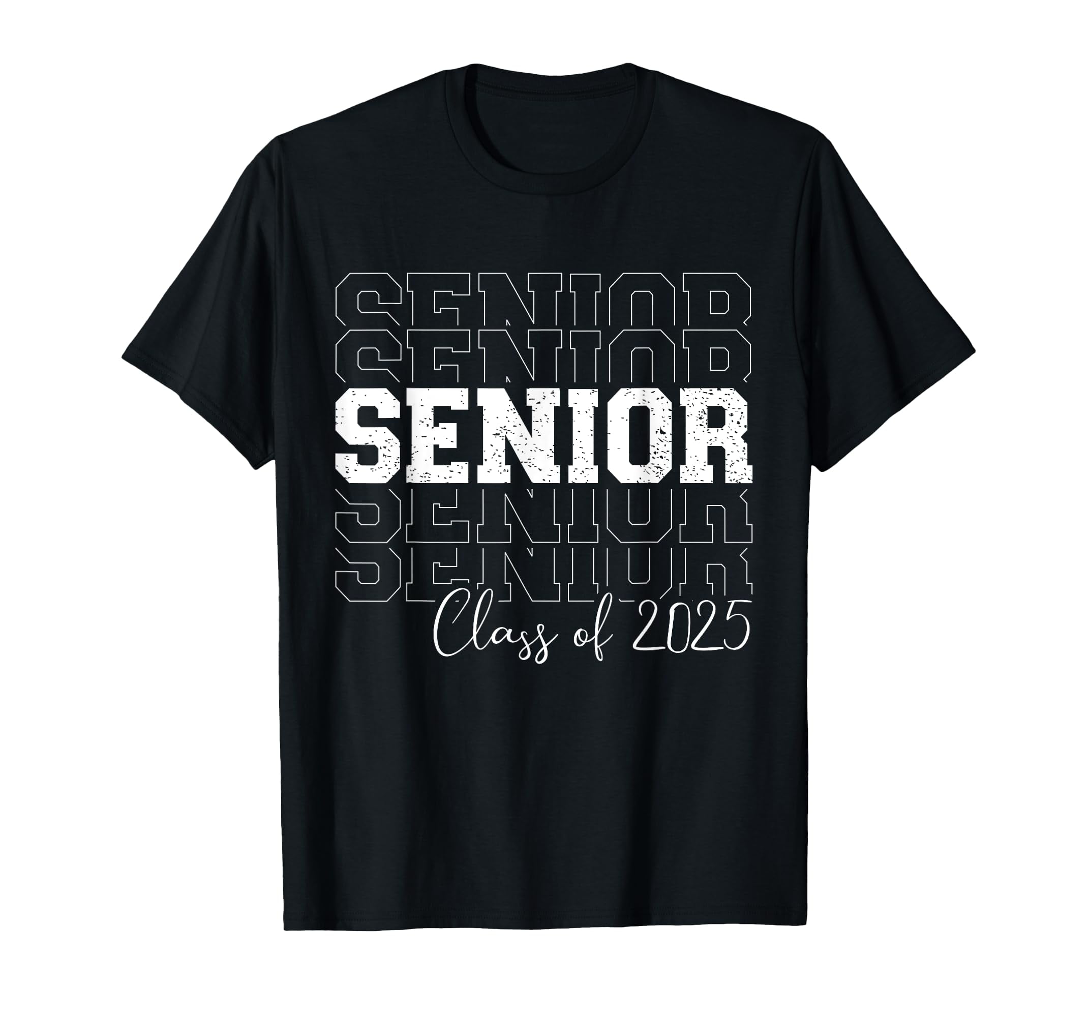 Senior 2025 graduate college university graduation class of T-Shirt ...
