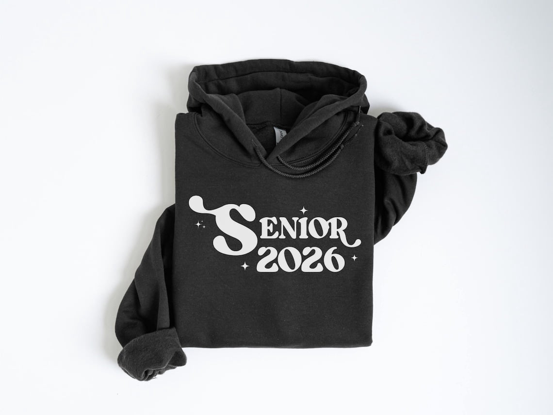 Senior 2026 Hoodie, Class of 2026 Senior Shirt, 2026 Senior Grad, High ...
