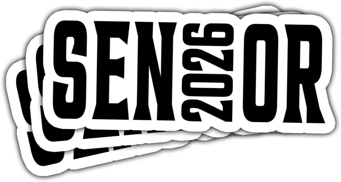Senior 2026 Stickers, Senior Stickers, Senior Car Decorations Class of ...