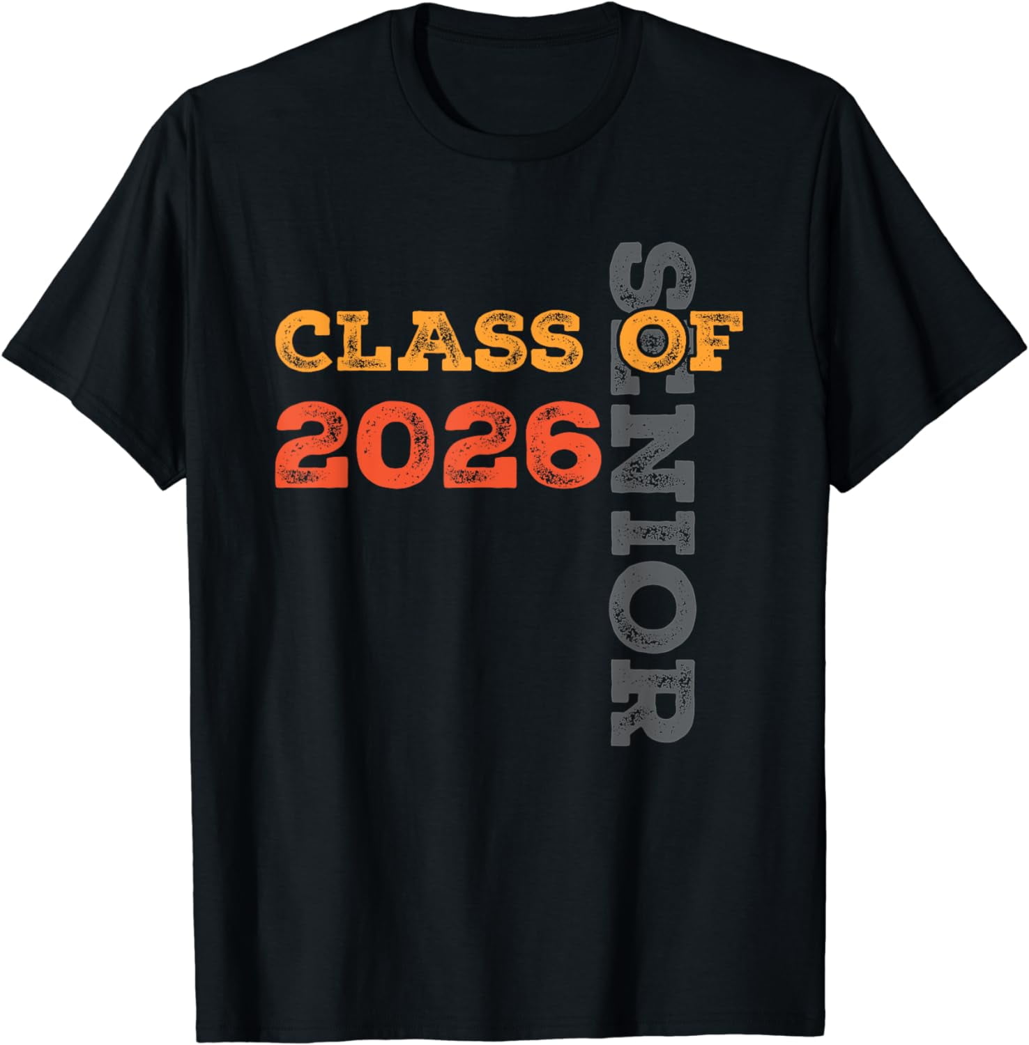 Senior 2026 Vintage Retro Senior 26 Graduation Class Of 2026 T-Shirt ...