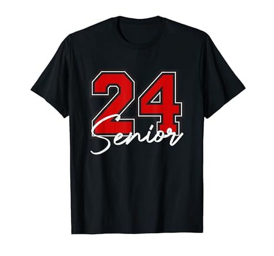 Senior 24 Graduation Class of 2024 College High School Grad Tee ...