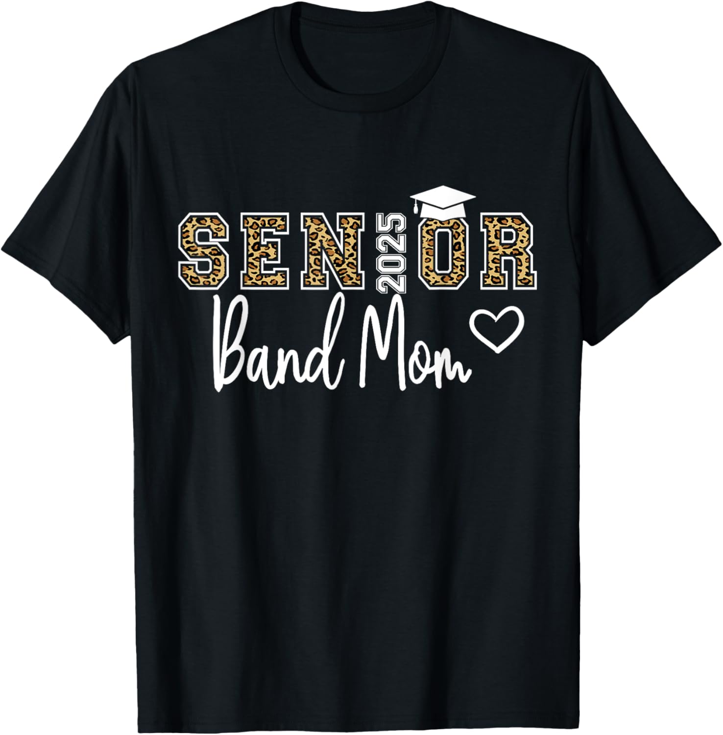 Senior Band Mom 2025 Marching Band Parent Class of 2025 T-Shirt ...