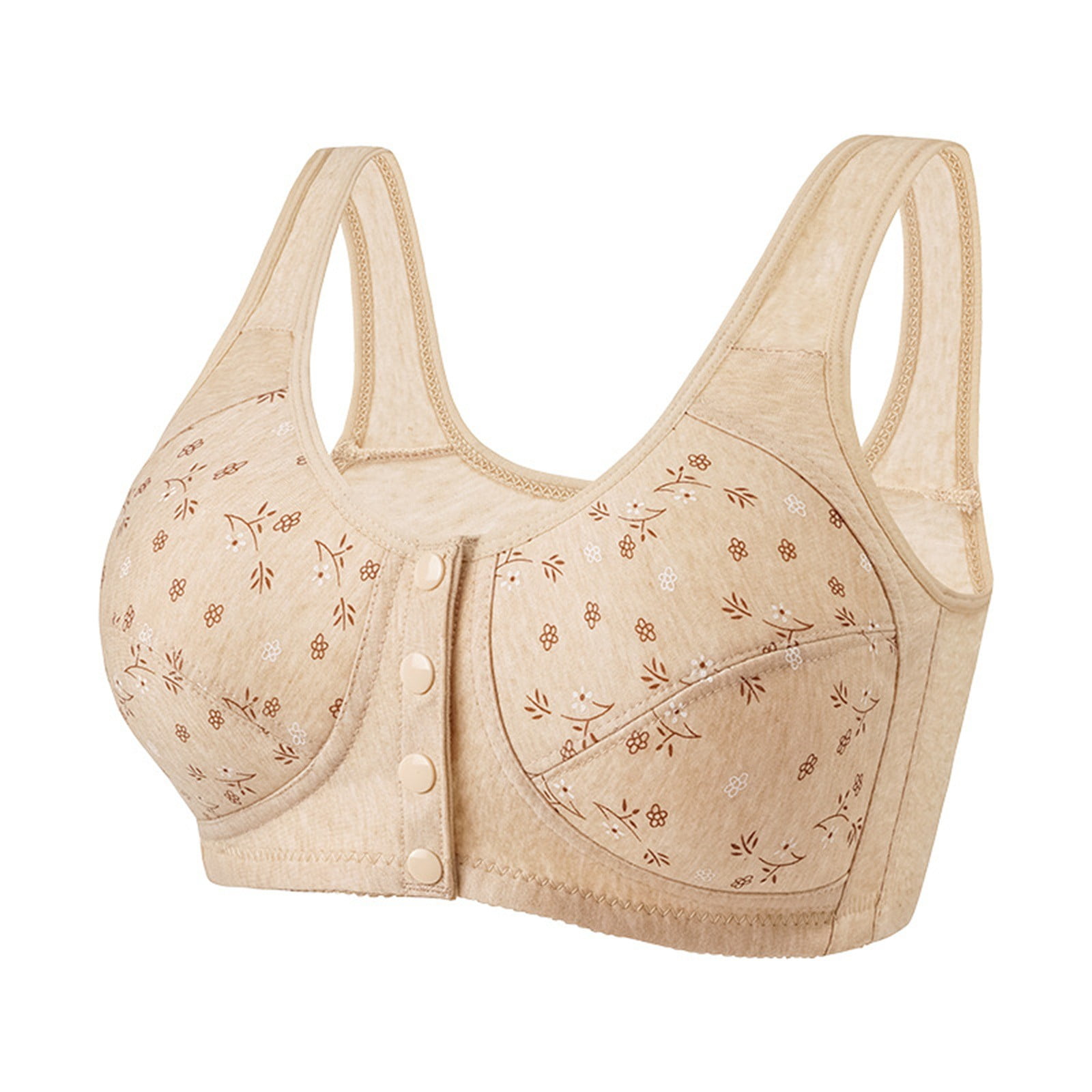 Senior Bras for Women Front Closure with Uplift Front Closure Wireless ...