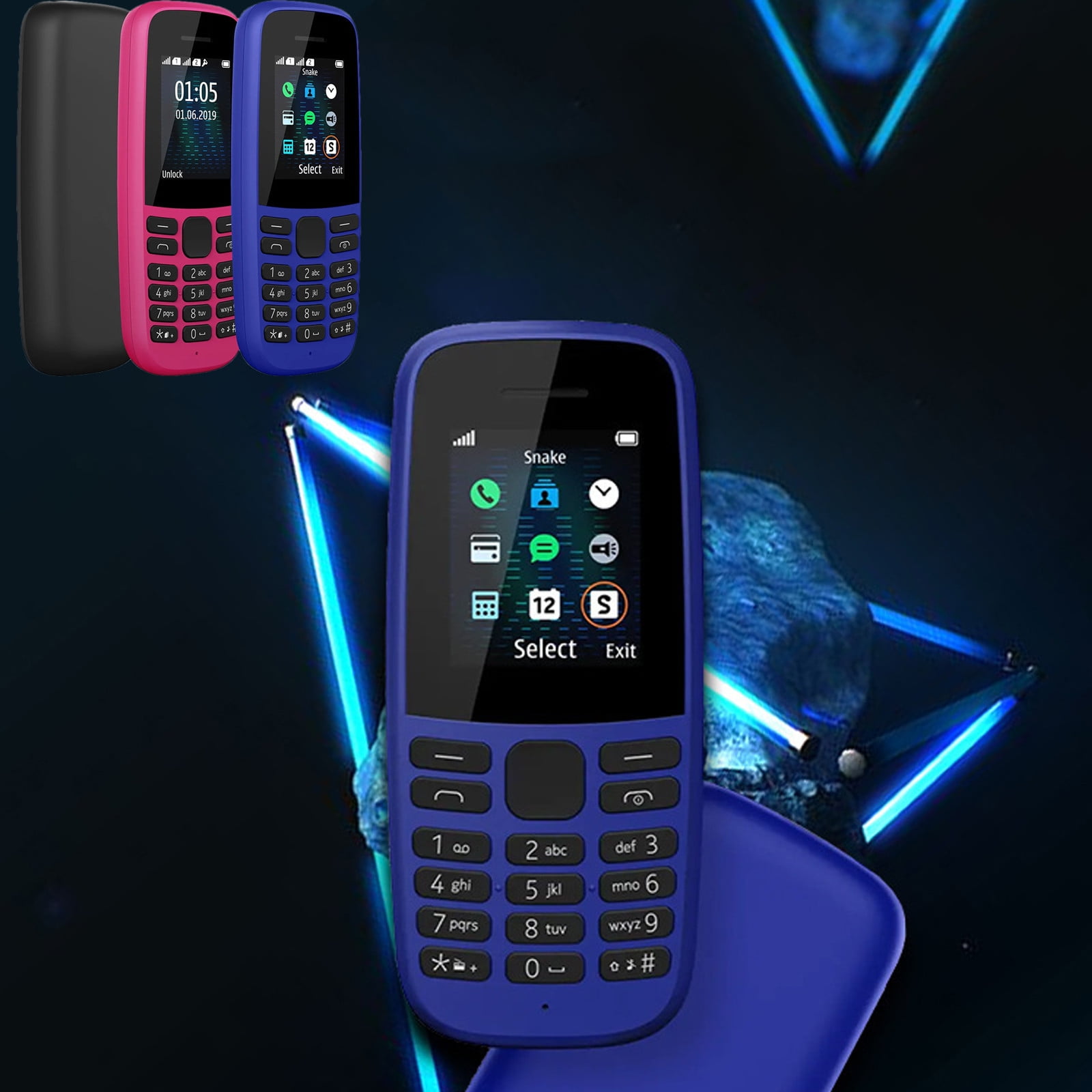 Senior Cell Phone | Large Button & Loud Volume | Simple User-Friendly ...