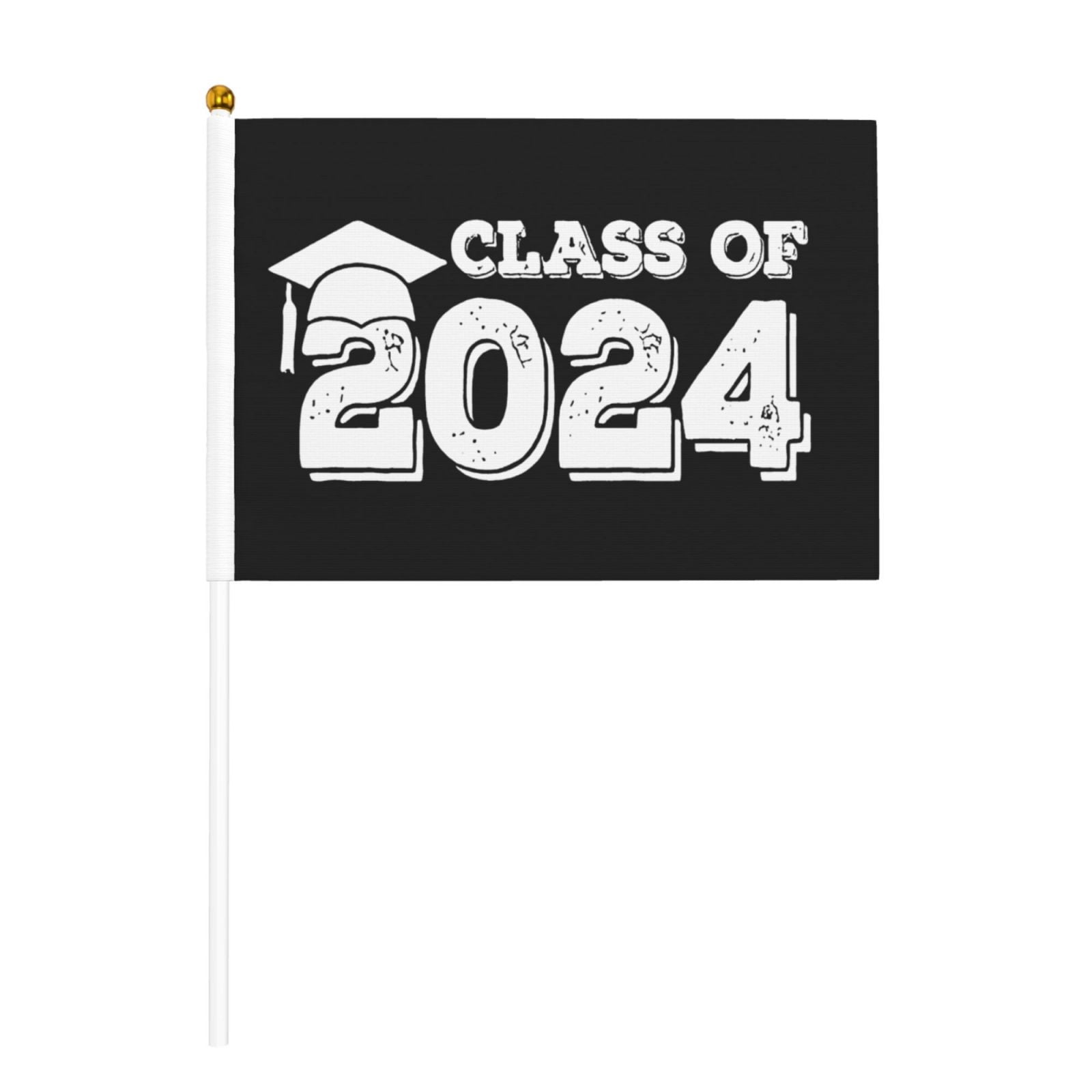 Senior Class Of 2024 Handheld Flag Yard Outdoor Holiday Decoration ...