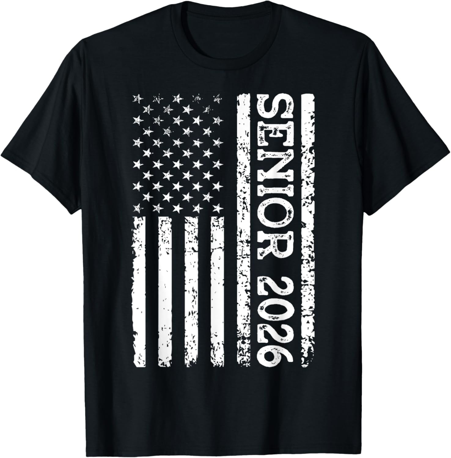 Senior Class Of American Usa Flag Graduation T Shirt - Walmart.com