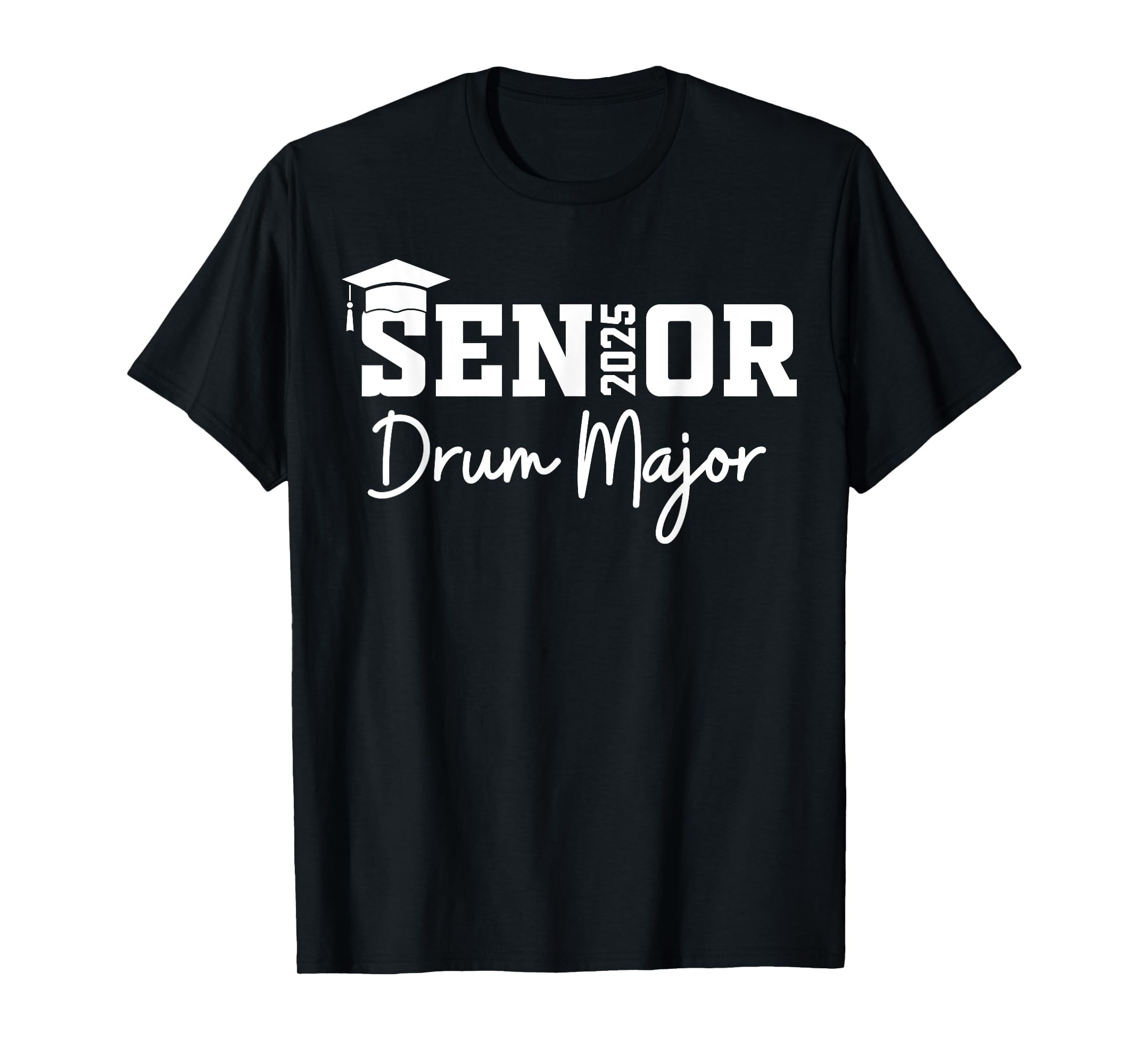 Senior Drum Major 2025 Marching Band Class of 2025 T-Shirt - Walmart.com