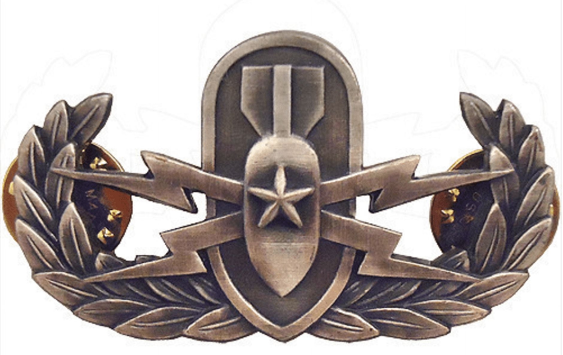 Senior Explosive Ordnance Disposal Badge (Oxidized Finish) - Walmart.com