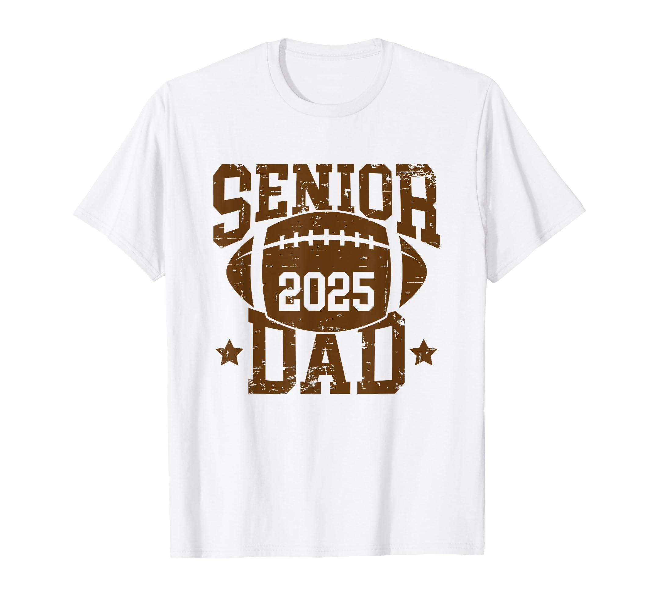 Senior Football Dad Graduation Class of 2025 Senior 25 T-Shirt ...