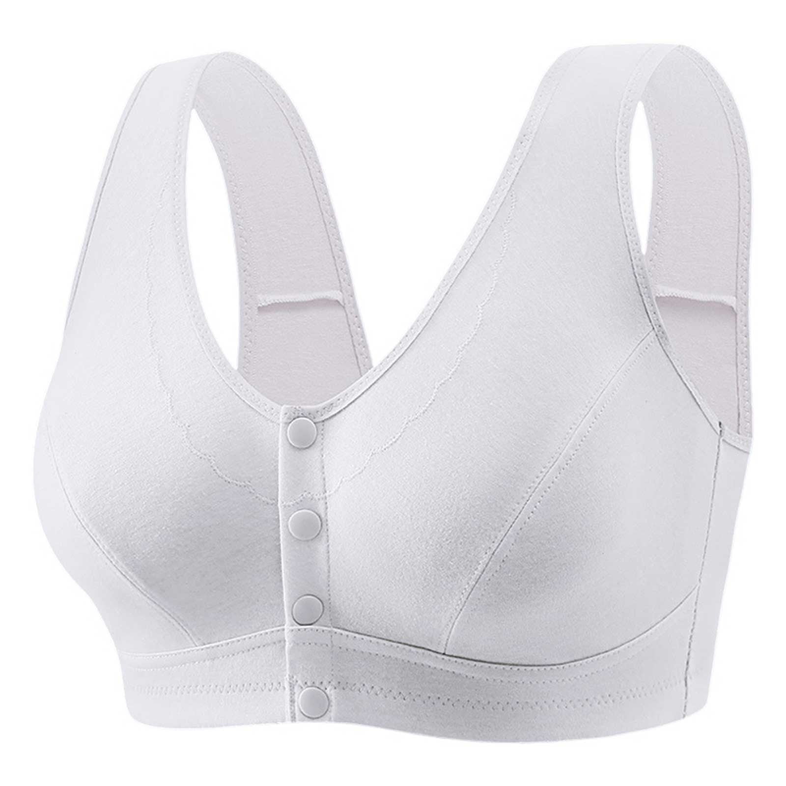 Senior Full Support 2024 With Front Closure Bra For Older Women Plus
