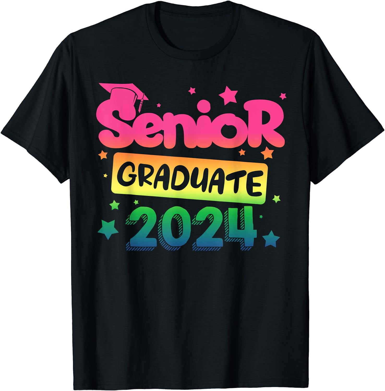 Senior Graduate 2024 Matching School Graduation Day 2024 T-Shirt ...