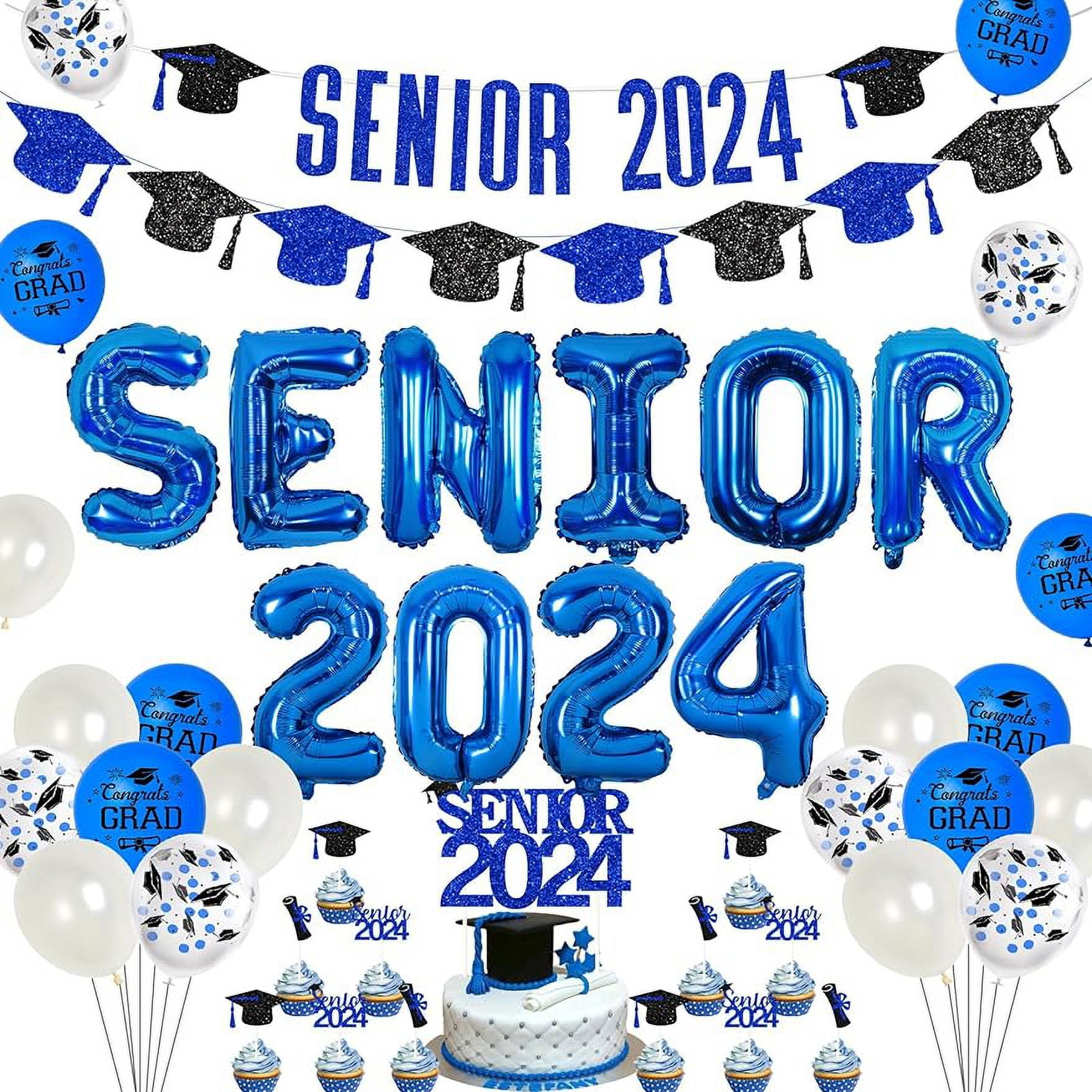 Senior Graduation Decorations 2024, High School College Congrats Grad ...