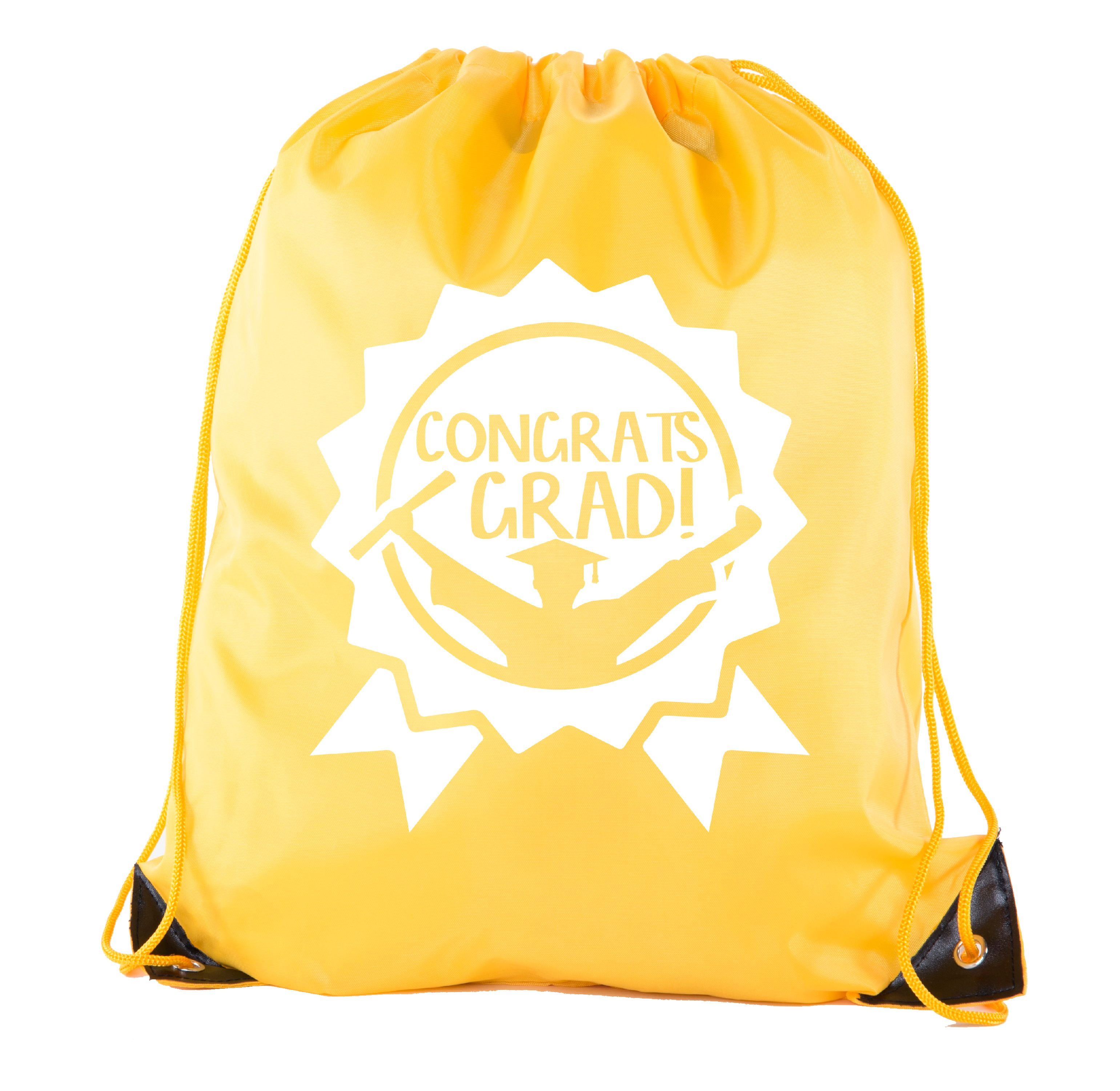 Senior Graduation Drawstring Backpacks Personalized Party Favor Cinch ...