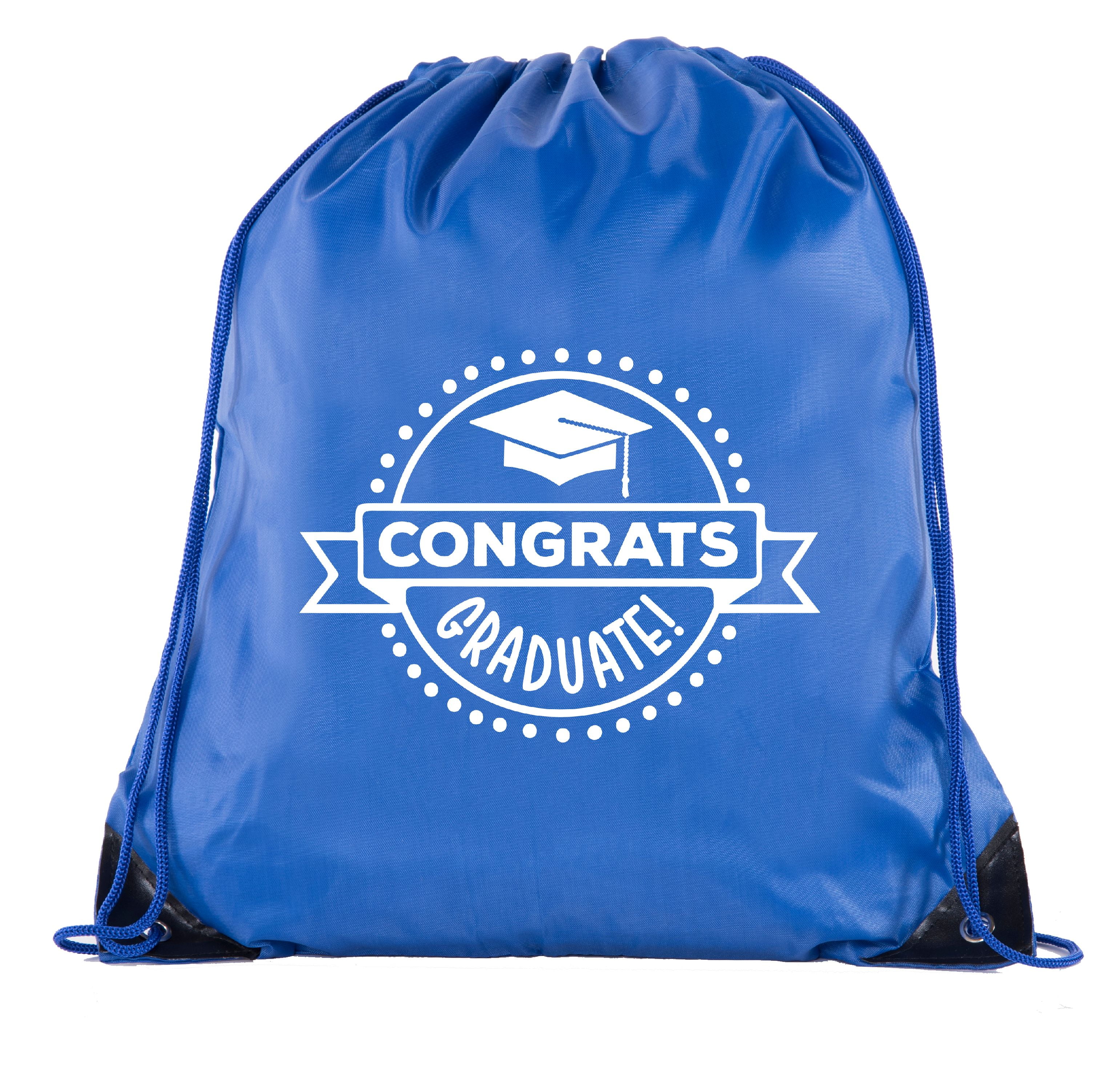 Senior Graduation Drawstring Backpacks Personalized Party Favor Cinch ...