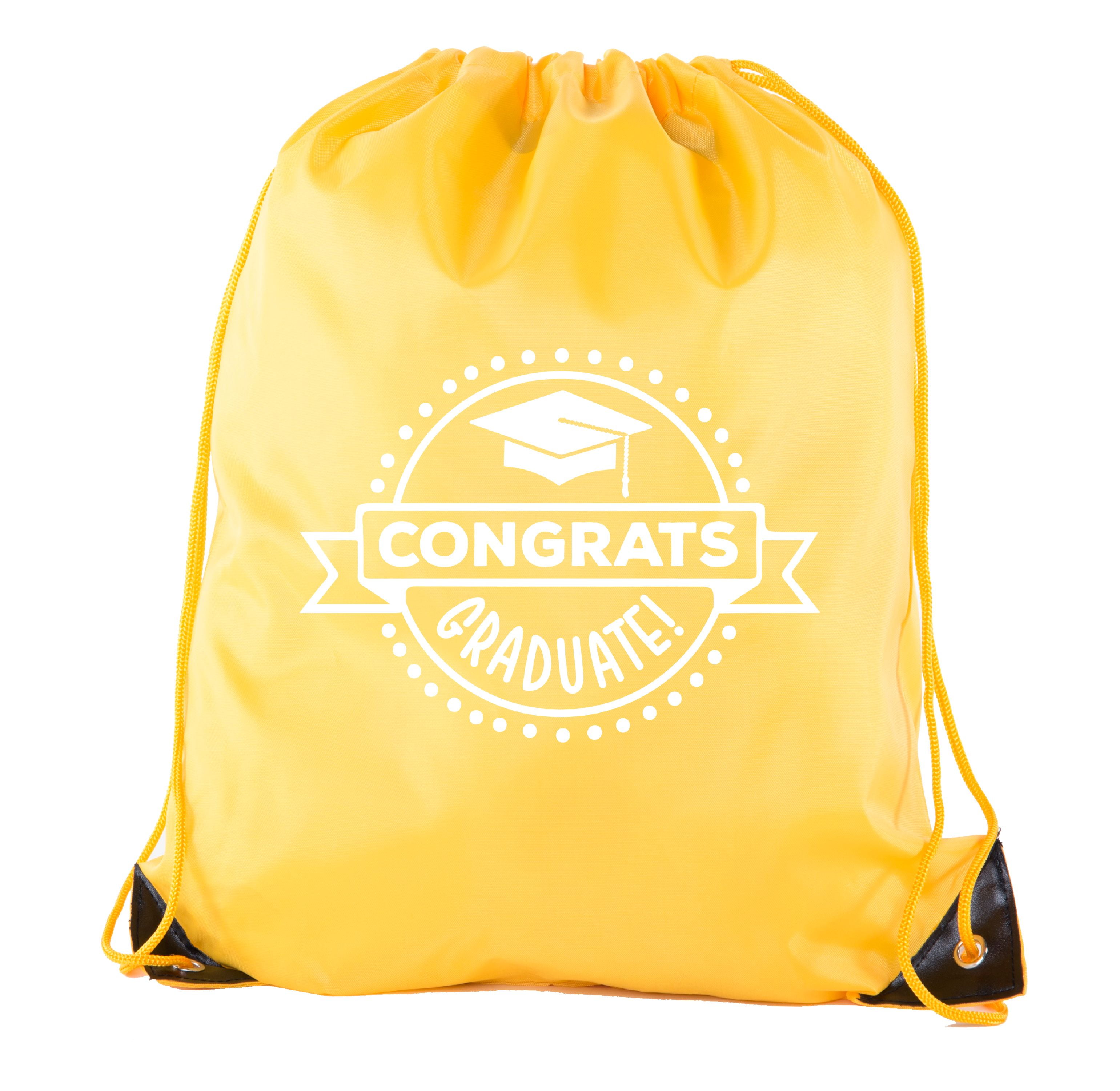 Senior Graduation Drawstring Backpacks Personalized Party Favor Cinch ...